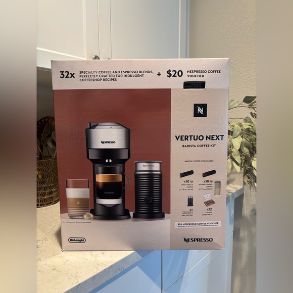 Nespresso | Kitchen | Nespresso Vertuo Next Deluxe Barista Kit ...